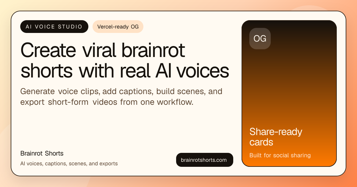 AI Brainrot Video Generator — Create Viral Character Videos | Brainrot ...